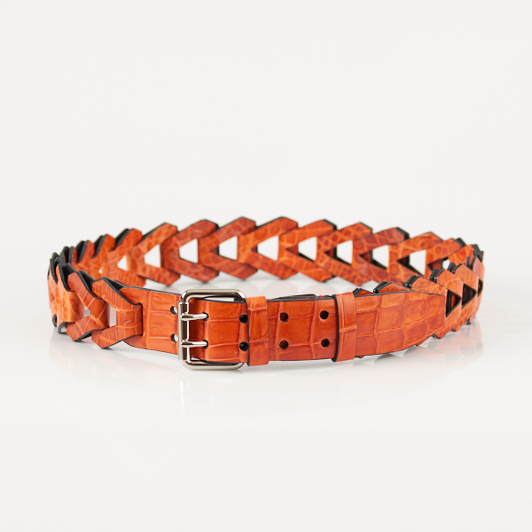 Nile Crocodile Leather Belt - ESTERER EXOTIC LEATHER & MOHAIR PRODUCTS