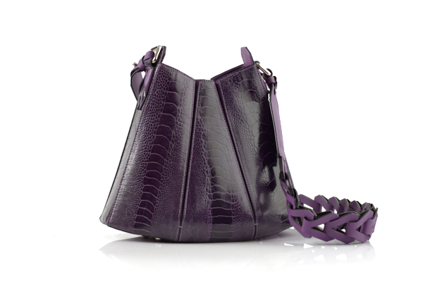 Lena - ESTERER CLASSIC OSTRICH LEG HANDBAG