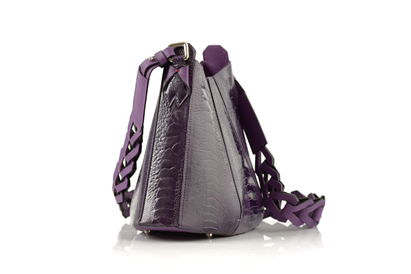 Lena - ESTERER CLASSIC OSTRICH LEG HANDBAG