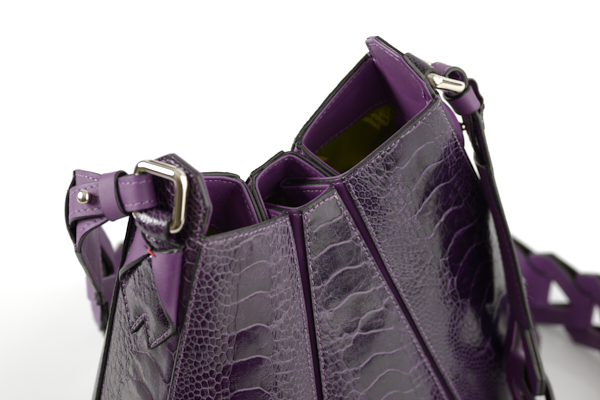 Lena - ESTERER CLASSIC OSTRICH LEG HANDBAG